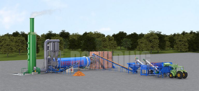 Sugar Beet Pulp Drying Machine for Animal Feeding