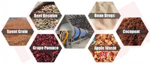 Sugar Beet Pulp Drying Machine for Animal Feeding