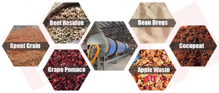 Sugar Beet Pulp Drying Machine for Animal Feeding